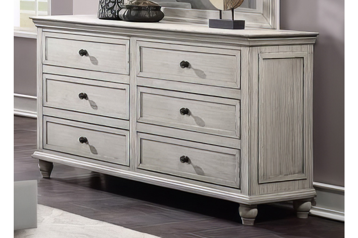 Dresser Antique White - Exotic & Rustic Furniture