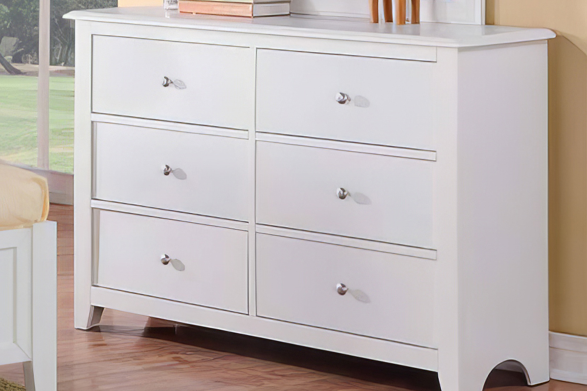 Dresser White - Exotic & Rustic Furniture
